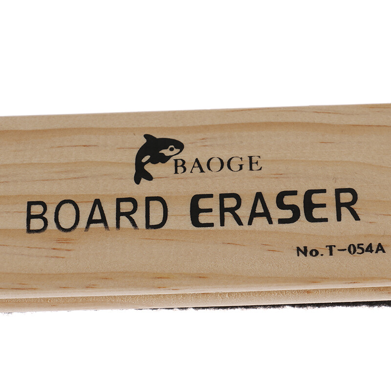Wool Felt Eraser Wooden Chalkboard Duster Classroom Cleaner Blackboard ...