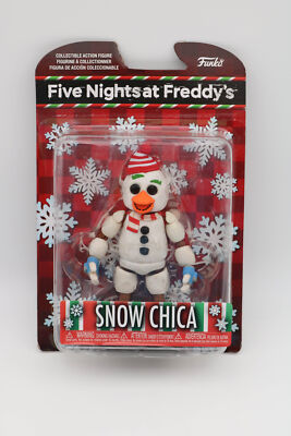 Funko Five Nights At Freddys Snow Chica Christmas Action Figure | eBay