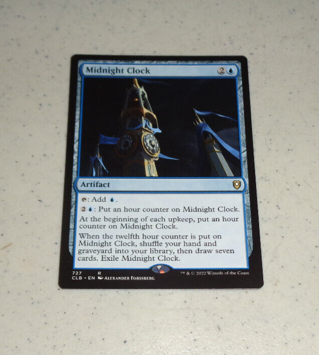 ~1x Midnight Clock x1 ~NM~ CLB Magic the Gathering MTG~ | eBay