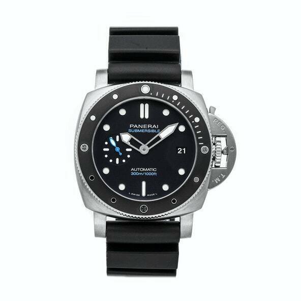Panerai Submersible Men's Black Watch - PAM00683 for sale online | eBay