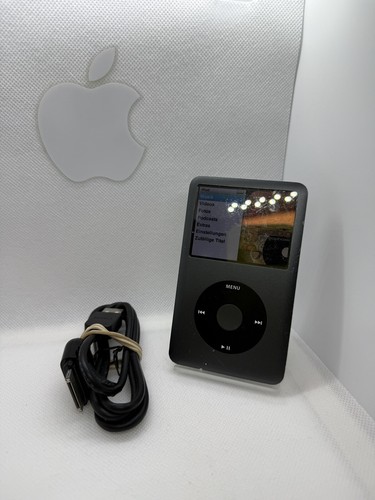Apple iPod Classic 7. Generation Silver Grey 120GB Used #1173 ...