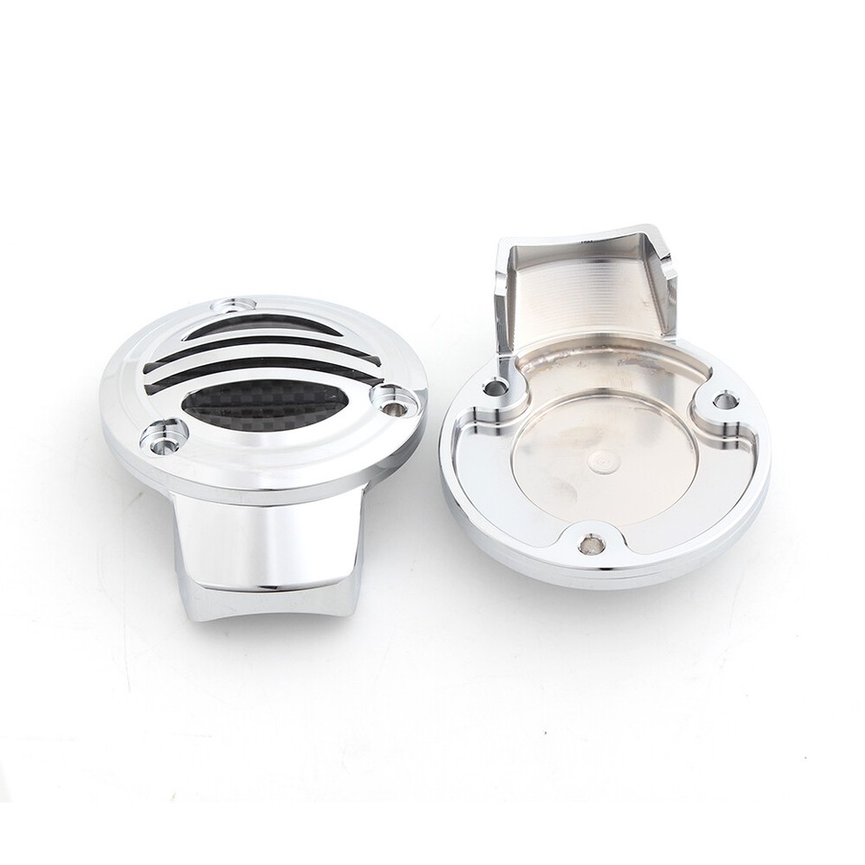 Pair Motorbike Throttle Covers For Triumph Bonneville T100 Thruxton ...