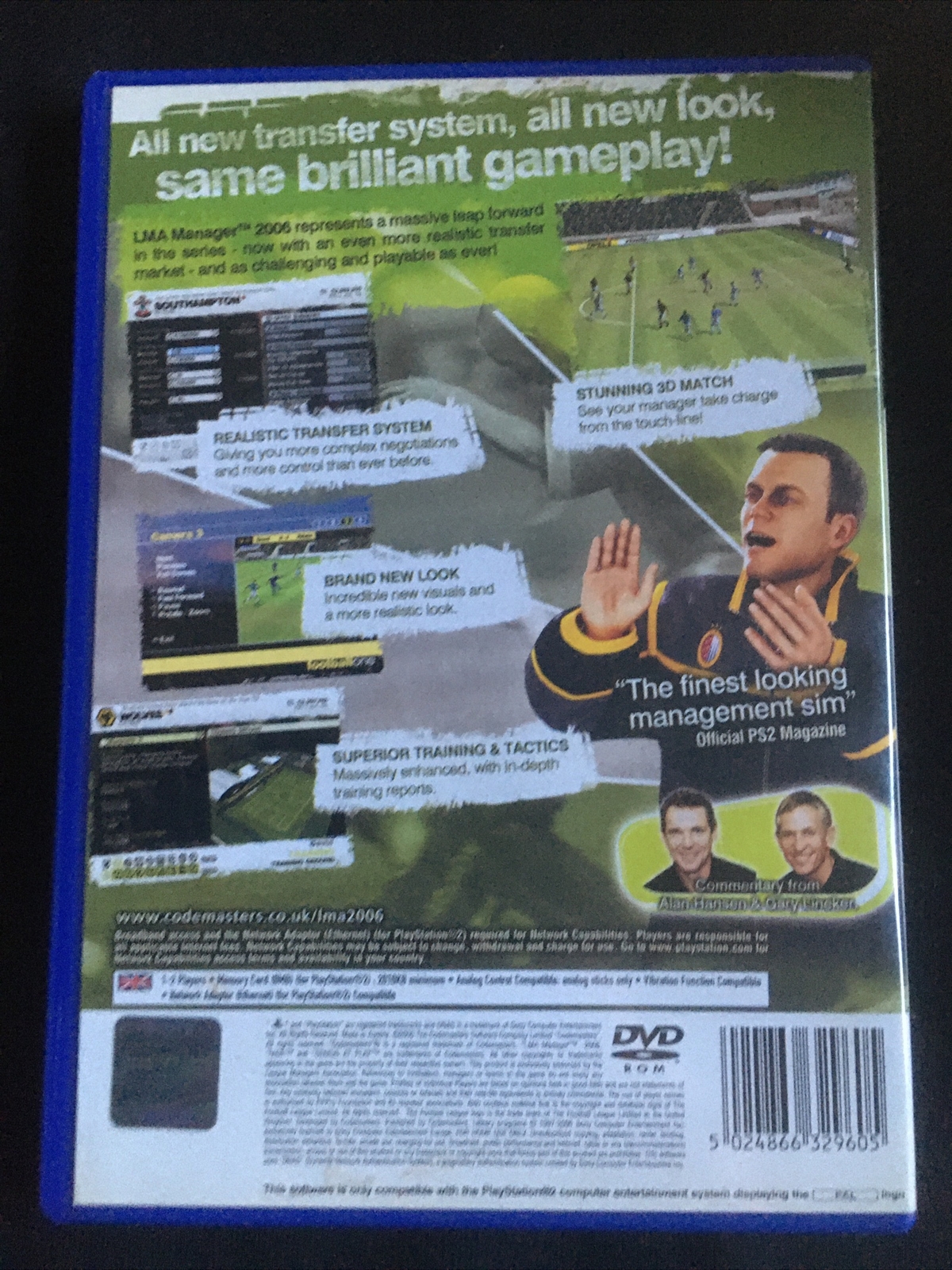 LMA Manager 2006 (Sony PlayStation 2, 2005) for sale online | eBay
