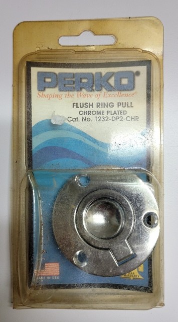 Perko 1232DP2CHR Flush Ring Pull Chrome Plated Zinc for sale online | eBay