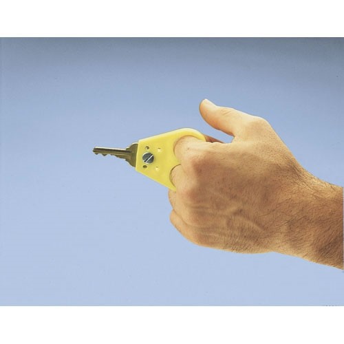 Ableware Bright Yellow Plastic KEY TURNER Arthritis Rehab Joint Pain ...