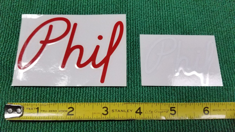 Phil Wood Decals 2 Pieces | eBay