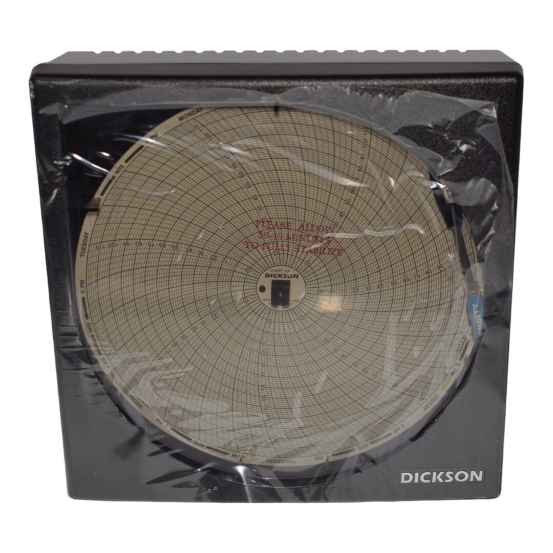 Dickson Recorder Paper Dickson 4-Inch Circular Chart Recorder Paper - 0 ...