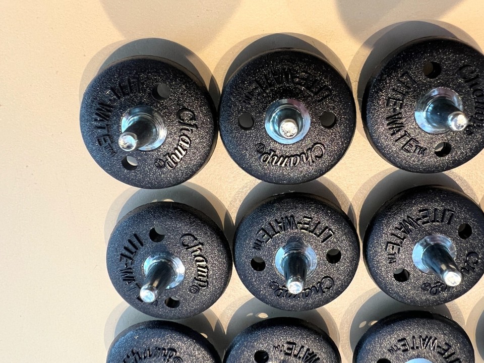 CHAMP Golf Spikes small metal thread 24 Lite-Wate USA Made! | eBay