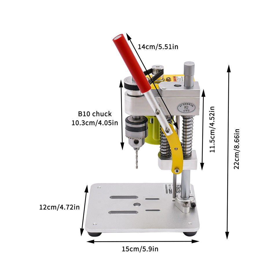 Mini Bench Drill Press Precision CNC Table Milling Machine Portable ...