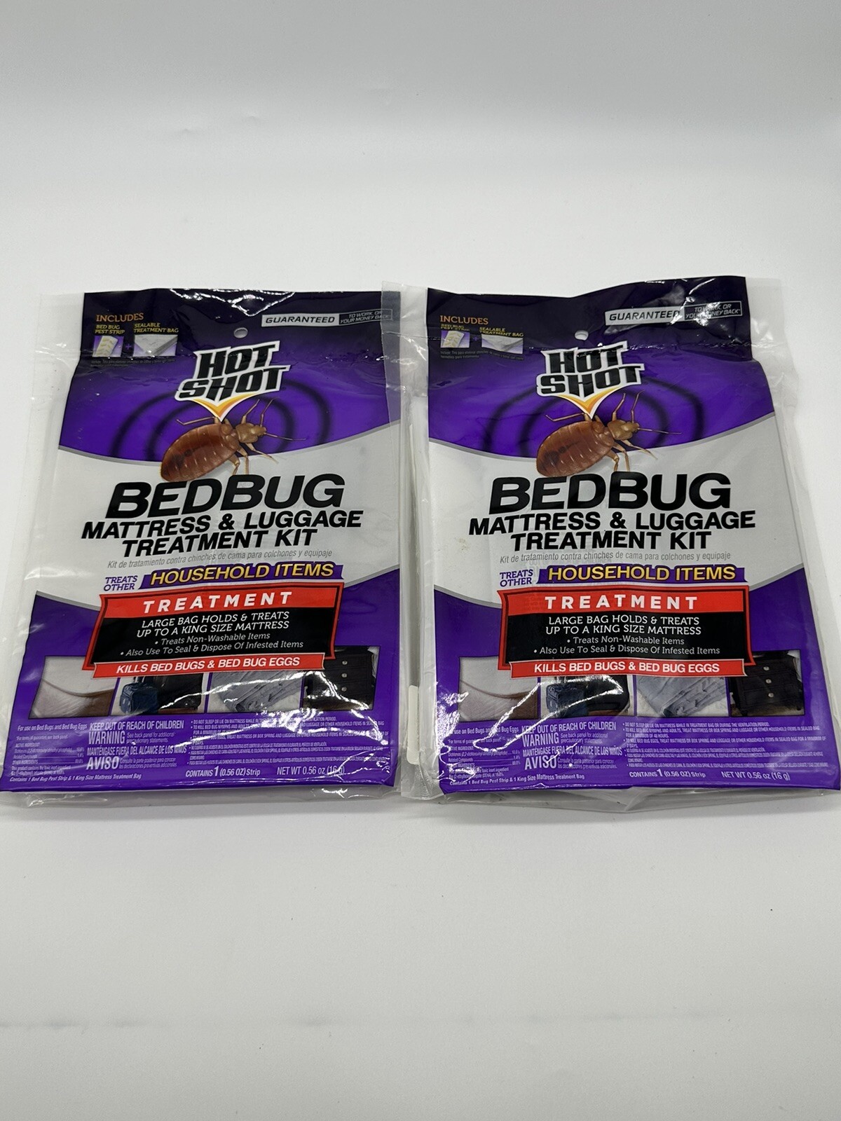 Hot Shot Bed Bug Mattress Luggage Treatment Kit