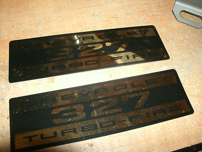 CHEVROLET CAMARO CORVETTE CHEVELLE IMPALA 327 TURBOFIRE VALVE COVER ...