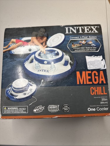 Intex Mega Chill Inflatable Floating 24 Can Beverage Cooler for River Run Tubes 78257308743| eBay