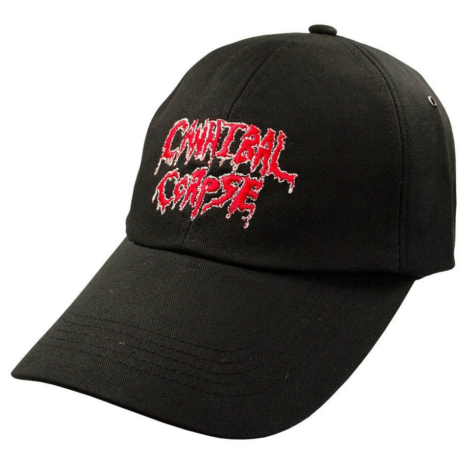 CANNIBAL CORPSE baseball cap embroidered logo rock metal band men's ...