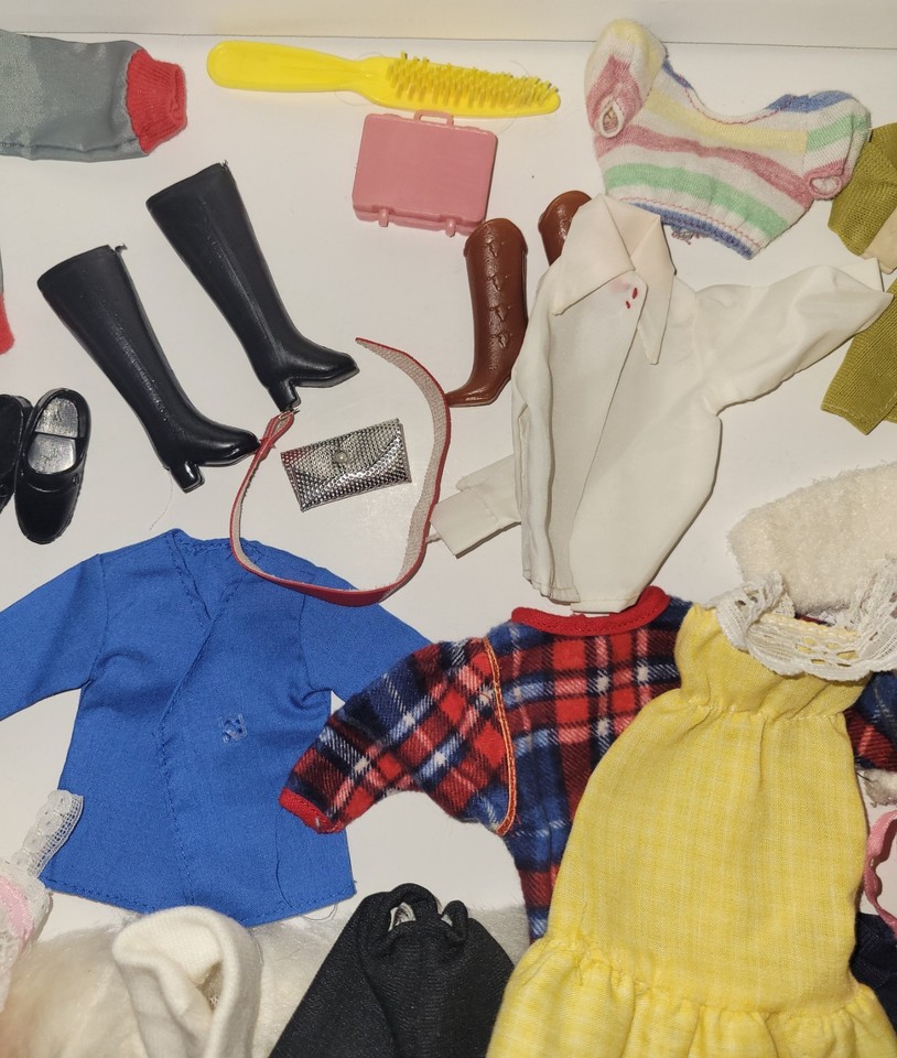 Ken and Barbie Size DUPE 1980's Vintage Clothing Lot of 32 Pieces (See ...