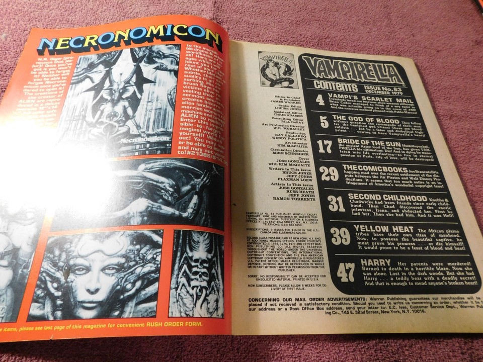 Vampirella #83 Warren Magazine Vintage 1979 | eBay