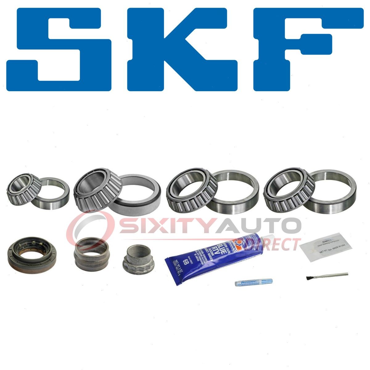 SKF Rear Axle Differential Bearing and Seal Kit for 2003-2006 Dodge ...