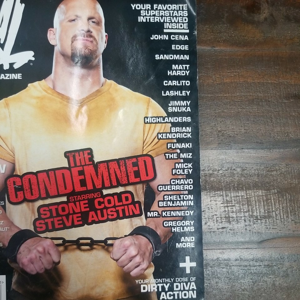 WWE Magazine May 2007 with poster | eBay