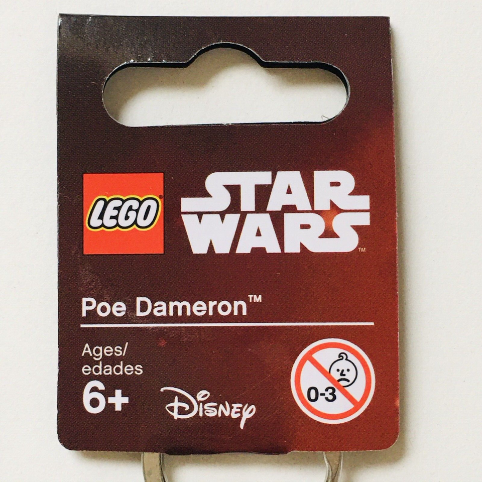 Lego 853605 Star Wars Poe Dameron Keychain Minifigure @2016 Disney New ...