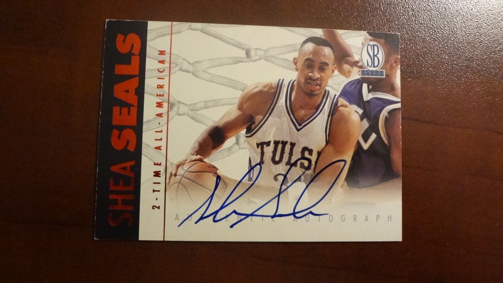 1997 SCORE BOARD SHEA SEALS AUTOGRAPHED BASKETBALL CARD | eBay