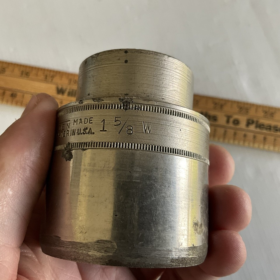 Walden Worcester 1-5/8" 12 Point Socket 3/4" Drive 5152 Vintage USA | eBay