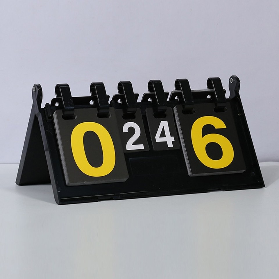 Versatile Tabletop Scoreboard for Various Indoor and Outdoor Sports | eBay