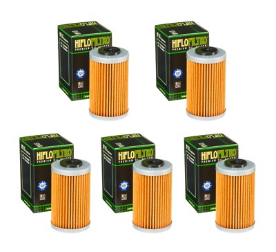 5x KTM Husqvarna Motocross Oil Filters SXF EXC FC FE 250 450 2005 ...