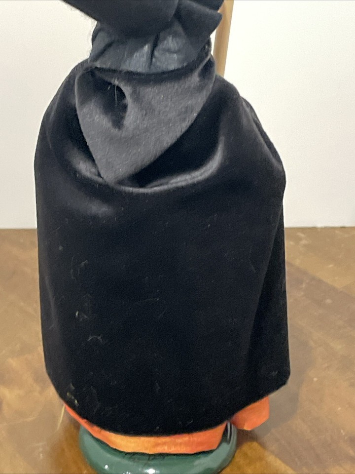 RARE Byers Choice Caroler Fall Halloween Witch With Broom Figure ...