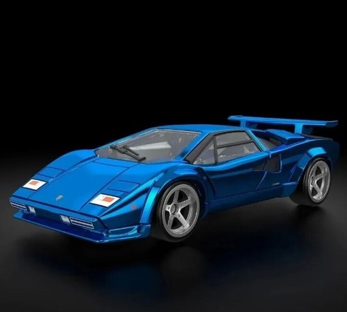 Hot Wheels RLC Blue ‘82 Lamborghini Countach LP500 S IN HAND | eBay