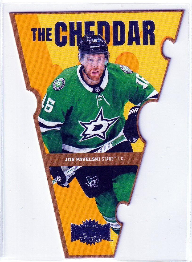 2021-22 Upper Deck Skybox Metal Universe THE CHEDDAR Joe Pavelski | eBay