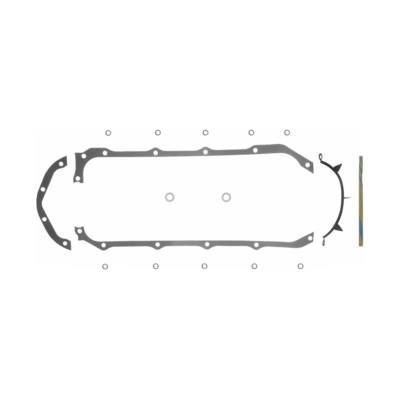 67-76 400 455 Pontiac Firebird Trans Am Oil Pan Gasket Set 3-HOLE FEL ...