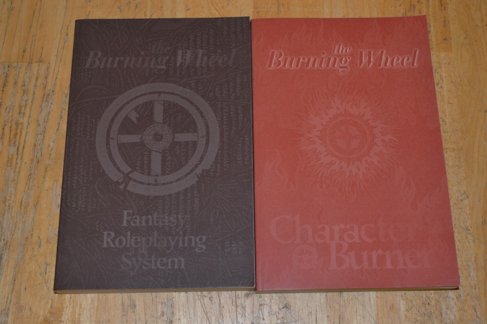 Lot of 2 Books:The Burning Wheel Fantasy Roleplaying System and ...