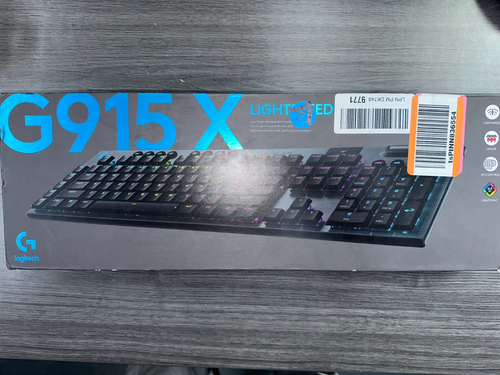 Logitech G915 X Lightspeed TACTILE Low-Profile Wireless Gaming Keyboard Black | eBay