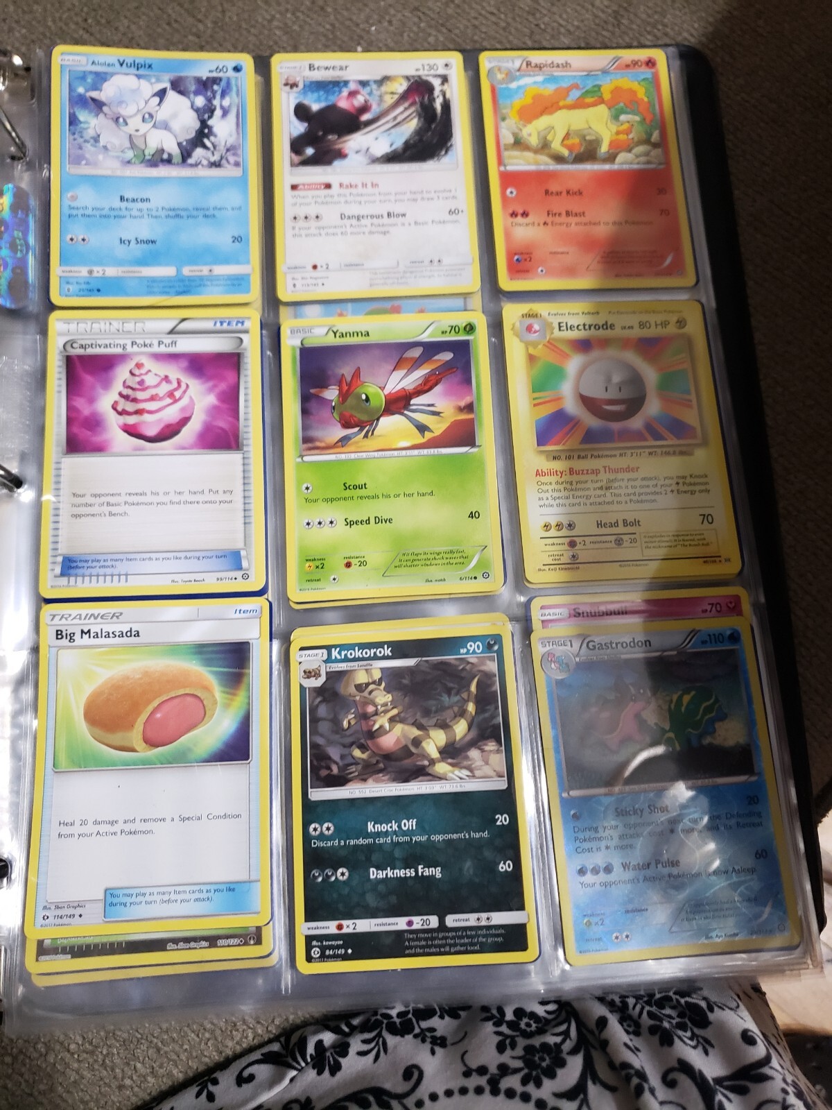 Pokemon Card Binder Collection Vintage Lot. Various Sets, Various ...