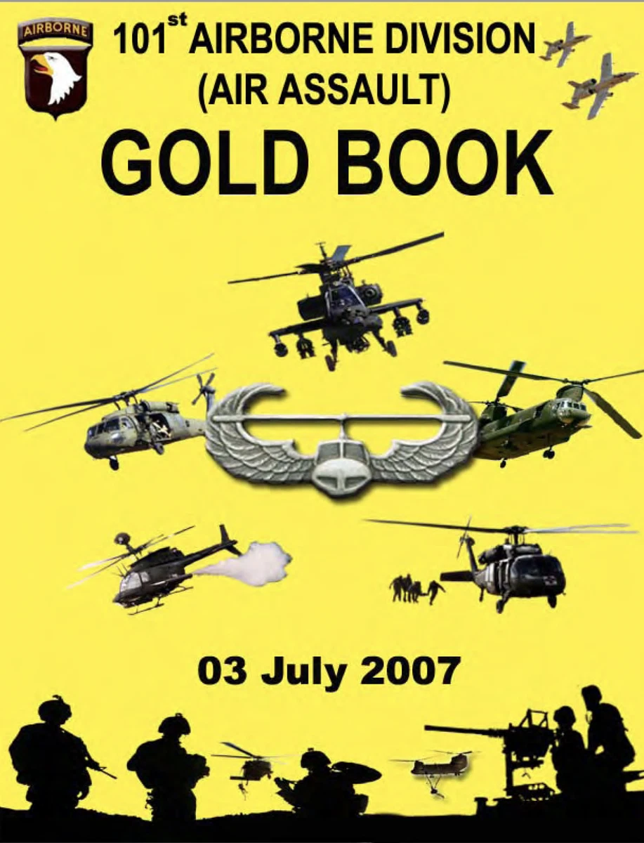 101st Airborne Division (Air Assault) Gold Book March 2021, 57% OFF
