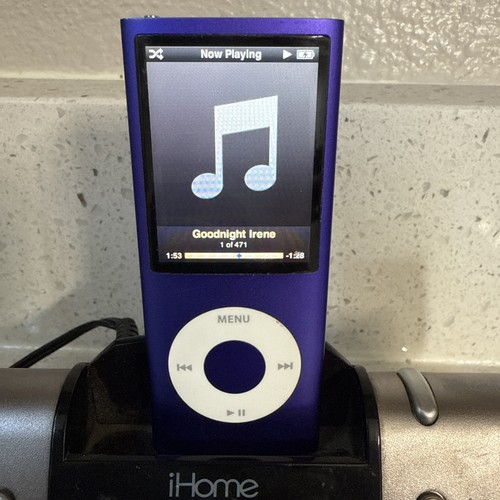 iPod Nano 4th Generation purple Model A1285 16gb Apple | eBay