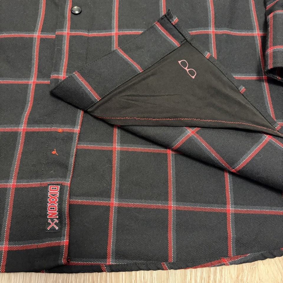 Dixxon Flannel Co SLAYER Flannel Limited Edition Mens 4XL, Black Pearl ...