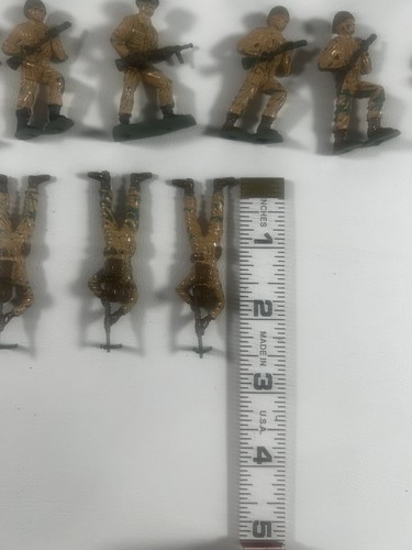 Lot of 44 Vintage Plastic MPC Army Men Figures Playset Soldiers | eBay