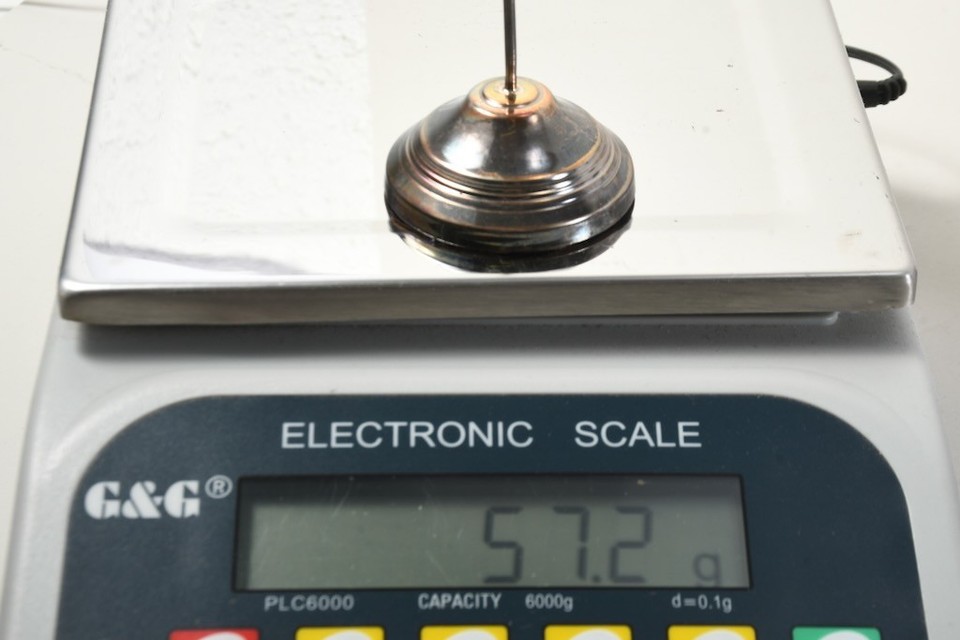 P41V41- Silber 925 Gebhard von der Wense Bonspieß Zettelhalter in ...