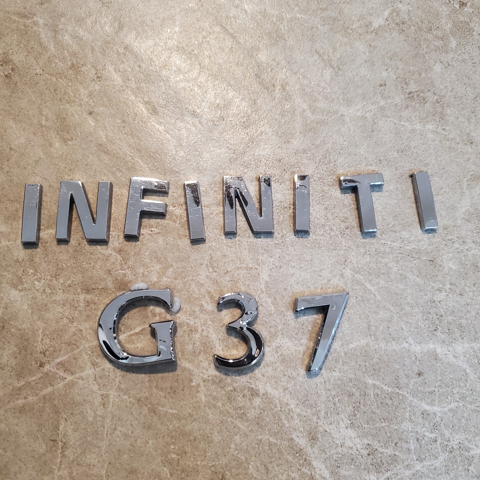 Infiniti G37 Rear Trunk Lid Logo Letter Badge Emblem Nameplate | eBay
