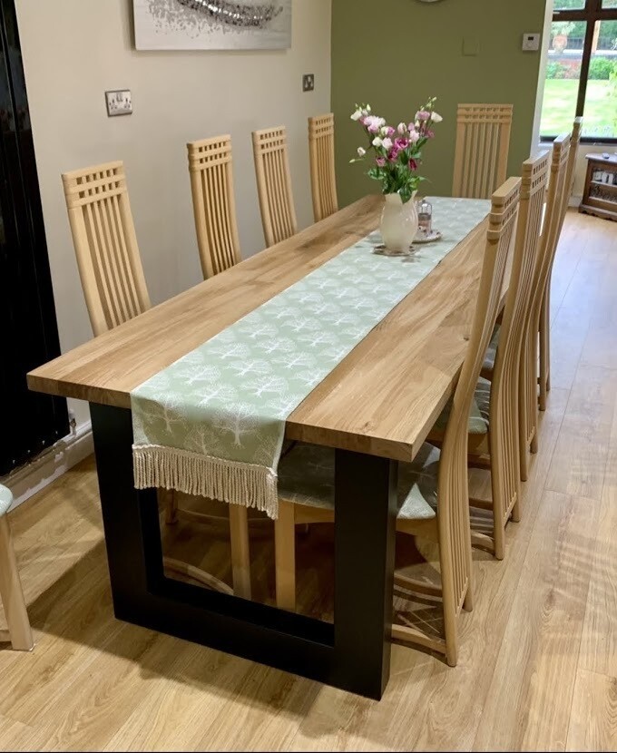 Solid Oak Dining Room Tables