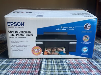 EPSON R280 Stylus Ultra Hi-Definition Photo Printer Open Box | eBay