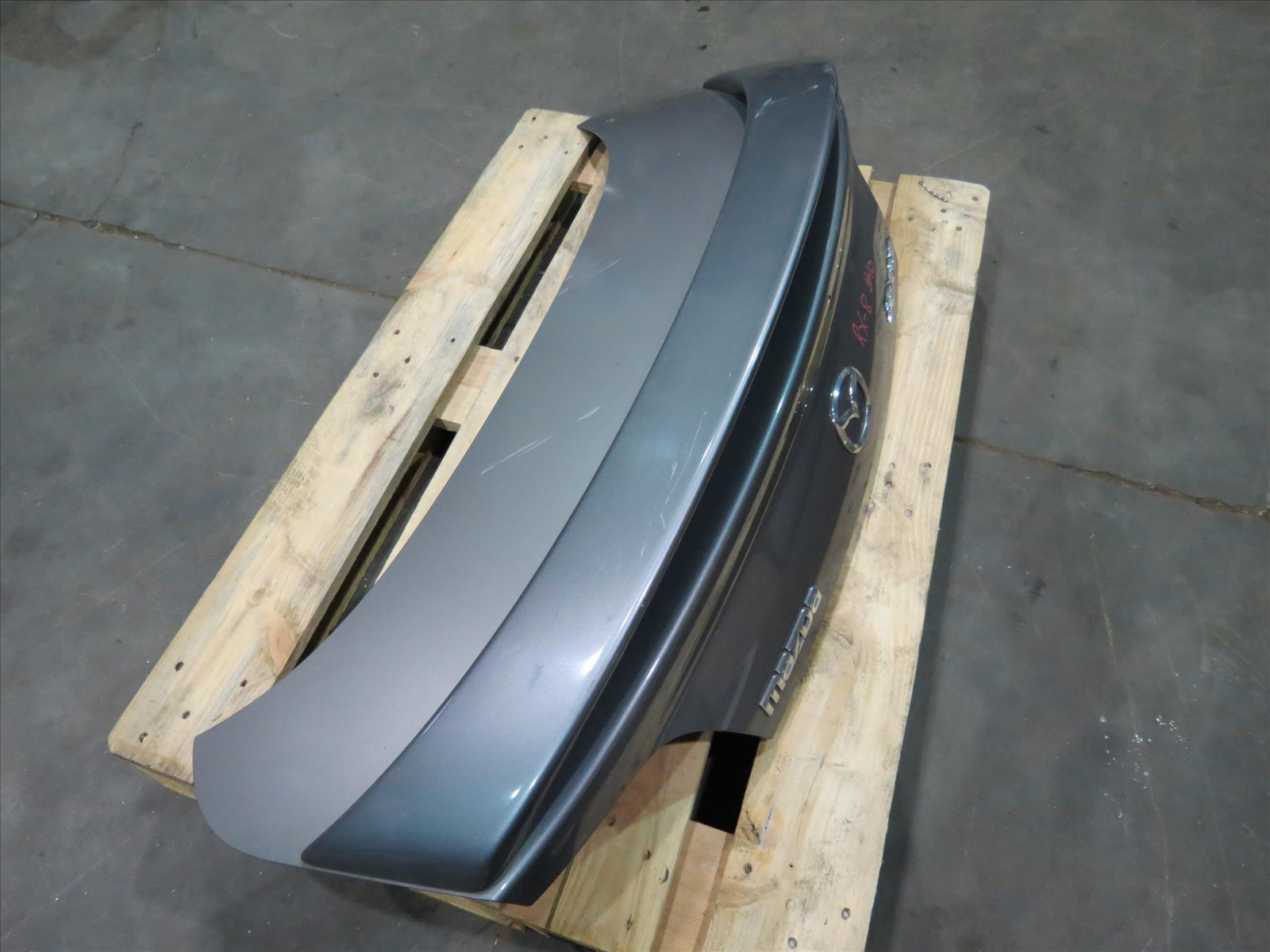 2004-2008 Mazda RX-8 Trunk Lid W/ Spoiler Wing JDM 13B RX8 SE3P Trunk ...