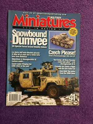 MILITARY MINIATURES IN REVIEW NUMBER SNOWBOUND DUMVEE! | eBay