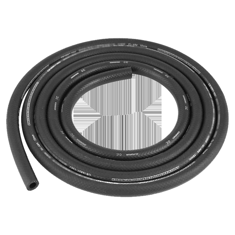 1/2" Fuel Hose Line Push Lock NBR Rubber SAE 30R7 10FT 300PSI Black C11 ...