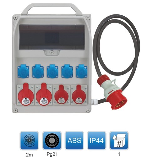 Stromverteiler Baustromverteiler CEE Kraftstrom Strom Verteiler Ihrer ...