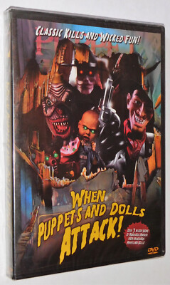 When Puppets & Dolls Attack! DVD Brand New n' Sealed Demonic Toys ...
