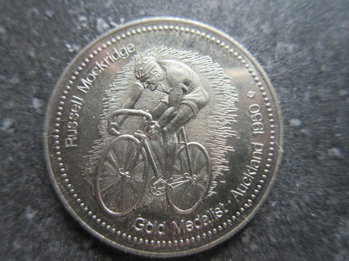 1978 Edmonton Commonwealth Games Medallion Russell Mockridge | eBay