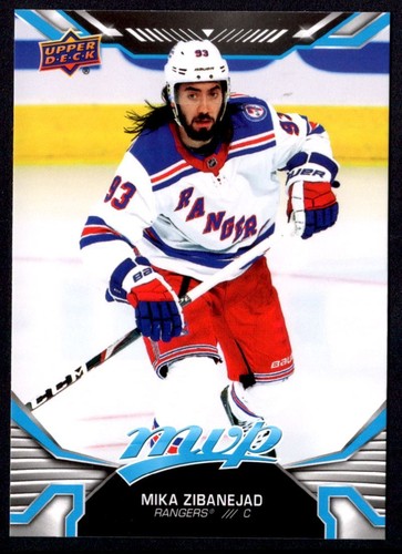 2022-23 Upper Deck MVP Mika Zibanejad New York Rangers #185 | eBay
