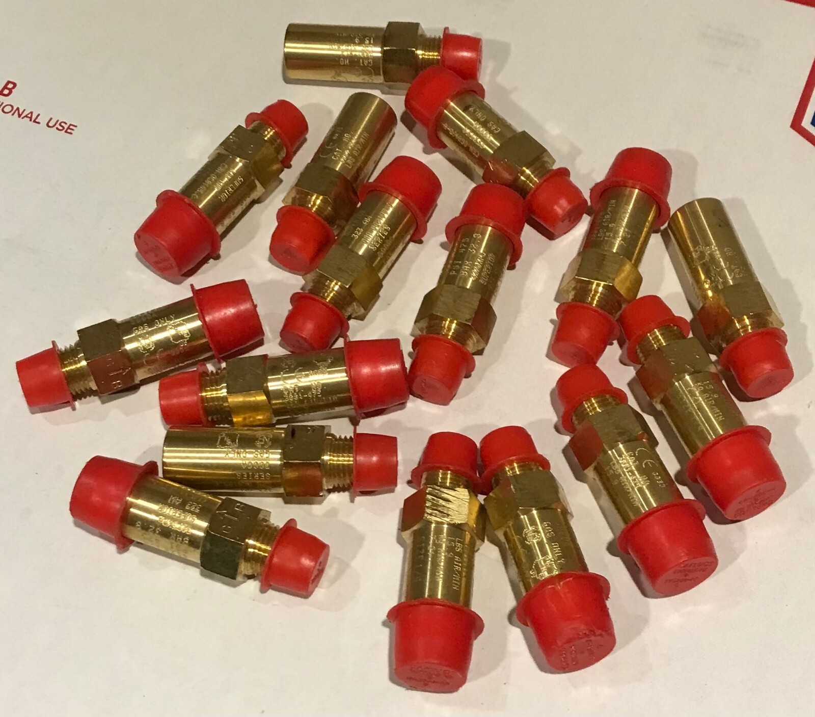CRN 0G8195.C 3000 series gas only valves, Size 1/4, 3001-475, Total of ...