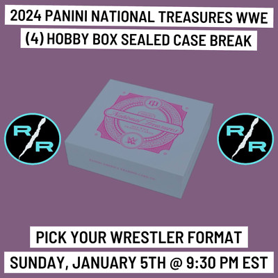 NORMAN SMILEY - 2024 Panini National Treasures WWE 1 Case Wrestler ...